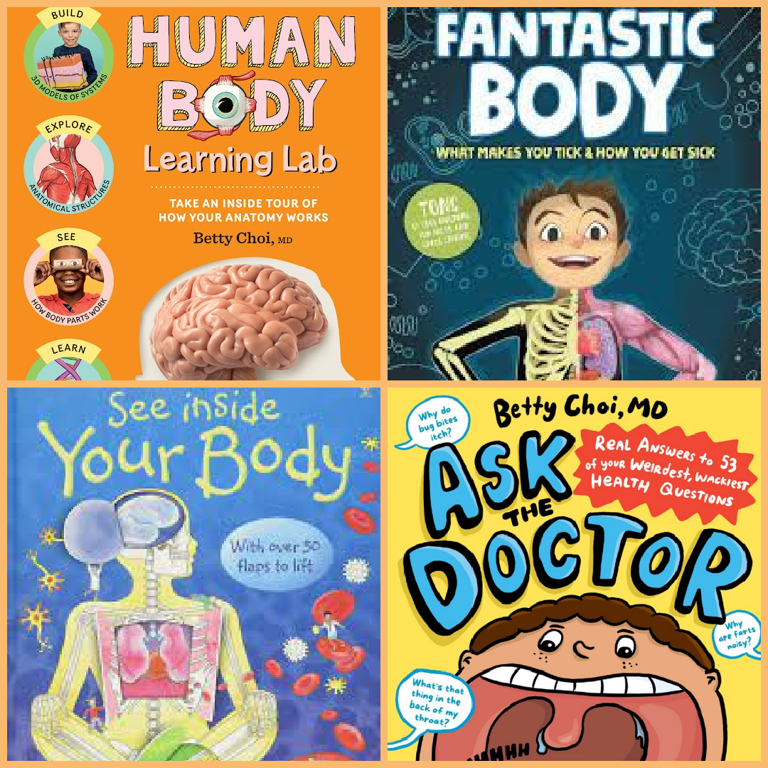 Printable Anatomy Bookmarks from Human Body Learning Lab